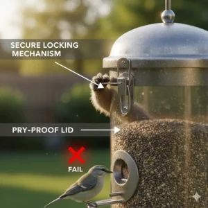 7 Best Raccoon Resistant Bird Feeders That Work 2025
