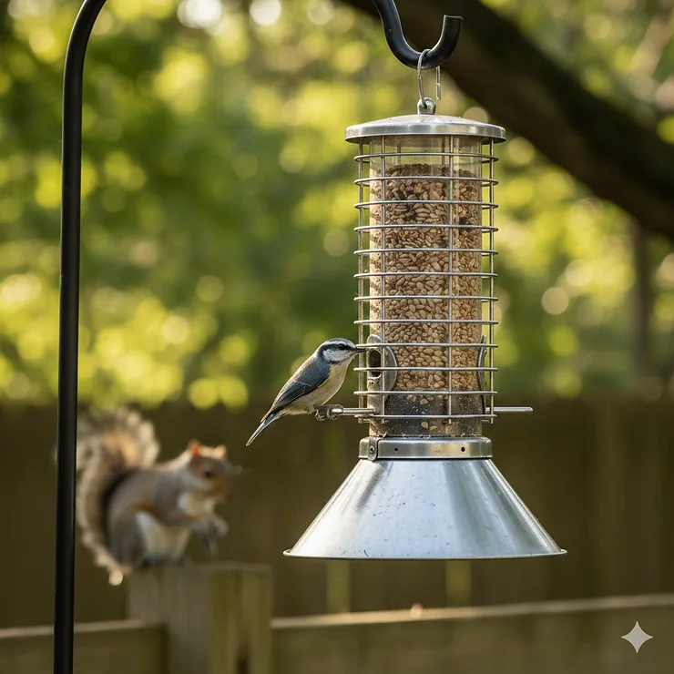7 Best Squirrel Proof Bird Feeders 2025 - Top Rated Reviews